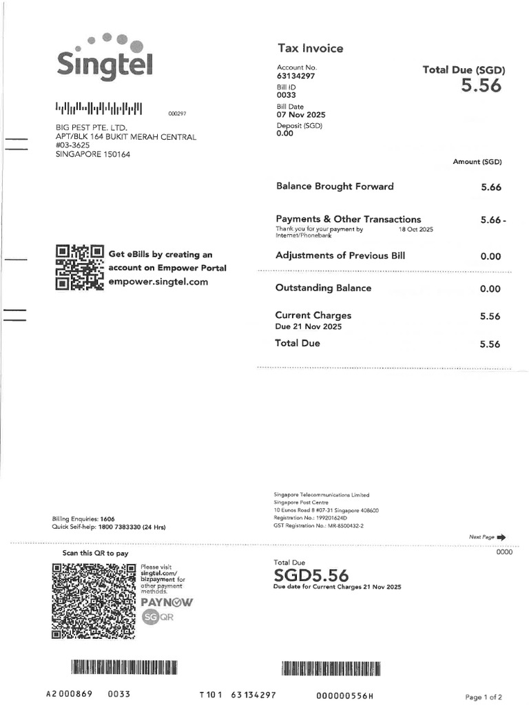 3. Big Pest Singtel Oct 2025 | PDF