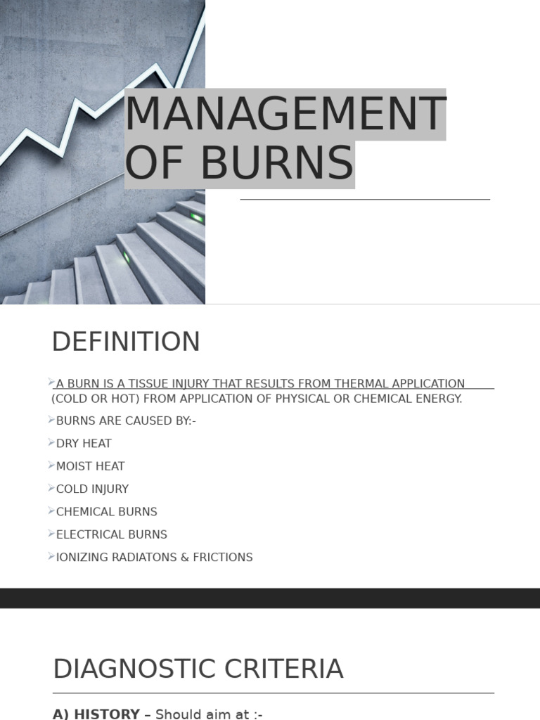MANAGEMENT OF BURNS | PDF