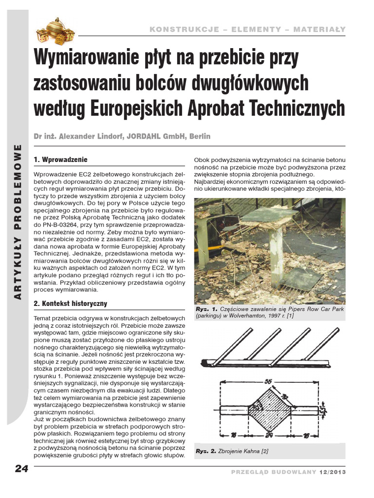 Lindorf Wymiarowanie 12 2013 | PDF