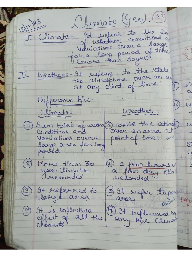SST Class 9 Climate | PDF