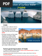 Water Intake Structure Design Guide | PDF | Pump | Dam