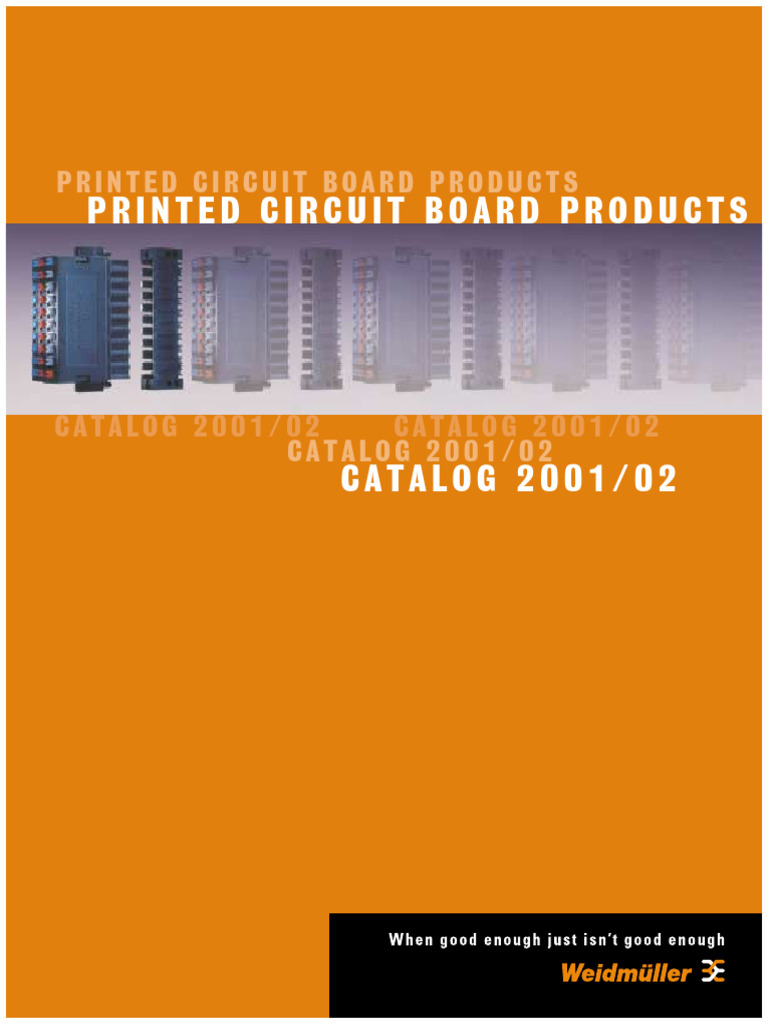 PCB Catalog2001 02 | PDF | Electrical Connector | Electrical Engineering
