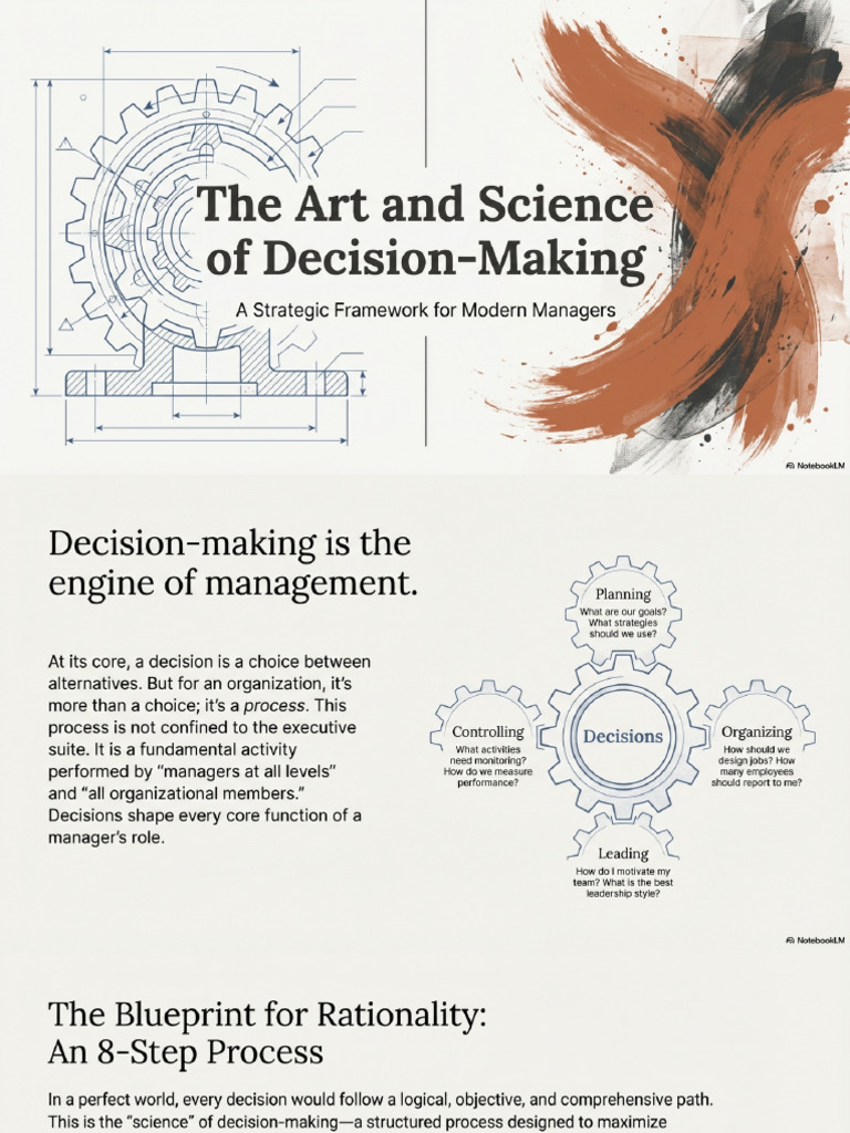 Decision Making Art and Science | PDF