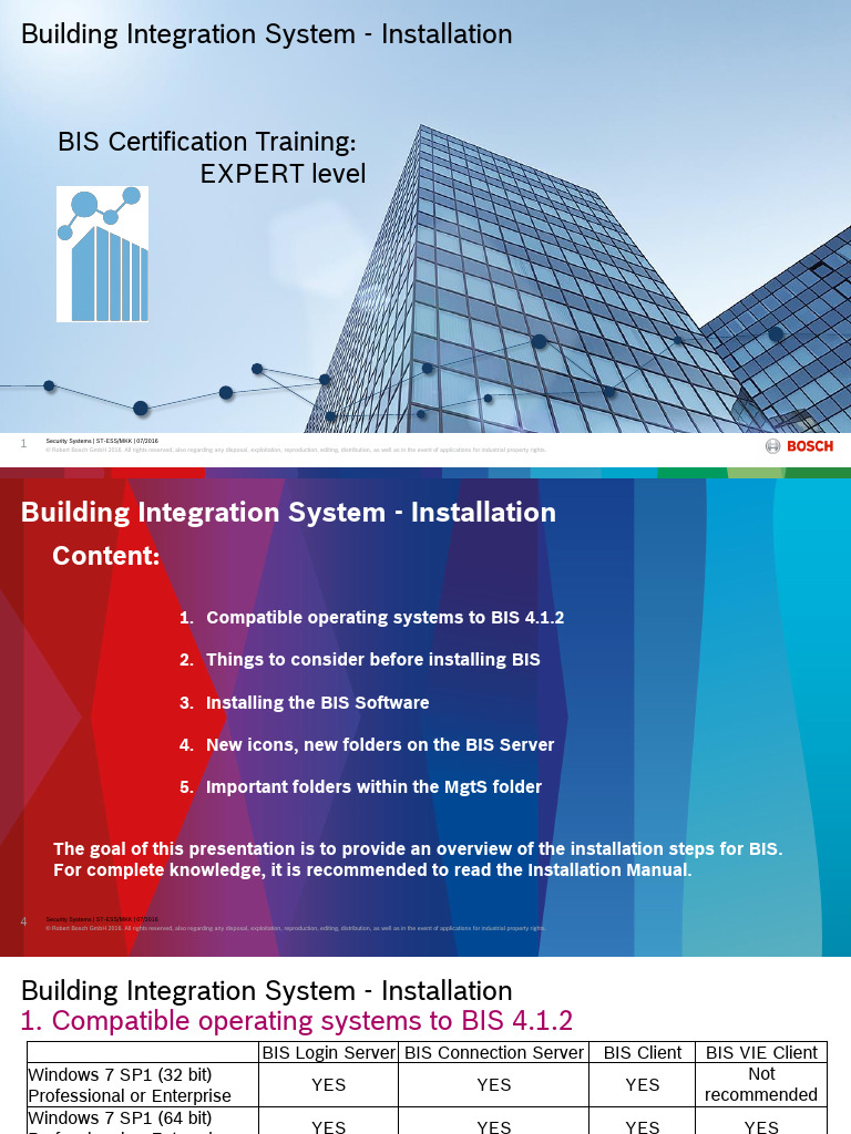 BIS Installation Guide for Security Systems | PDF | Windows Registry ...