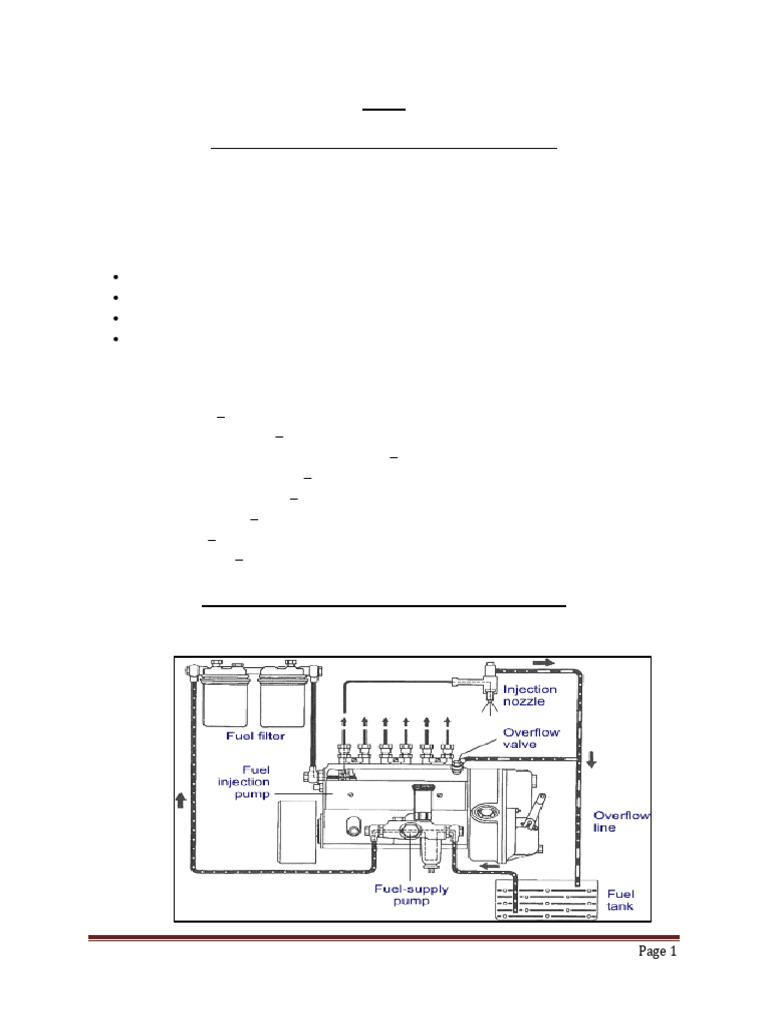 Fuel Supply Maintenance | PDF | Fuel Injection | Diesel Engine