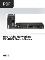 Aruba CX Hardening Best Practices | PDF | Network Switch ...