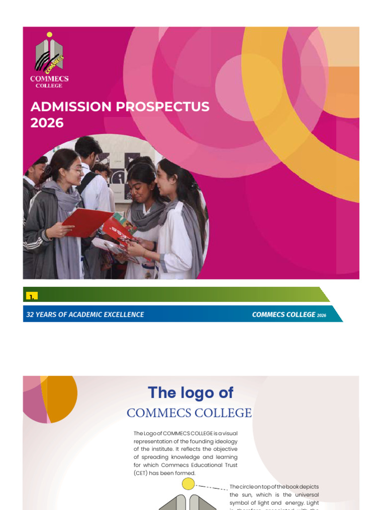 Commecs College Admission Prospectus 2026 | PDF | Engineering | Libraries
