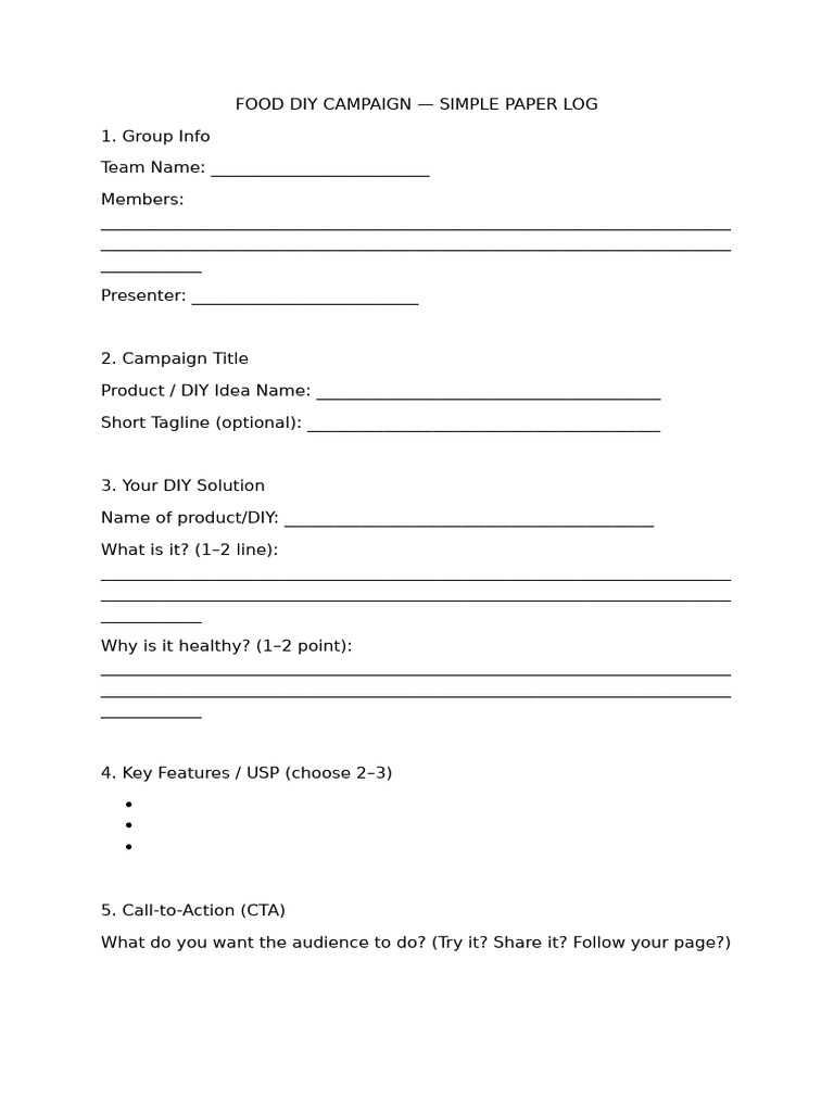 Diy Log Ict | PDF