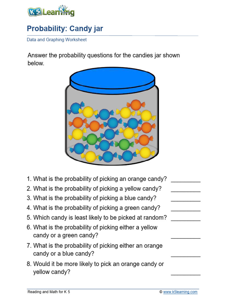 Probability_ Candy Jar | PDF