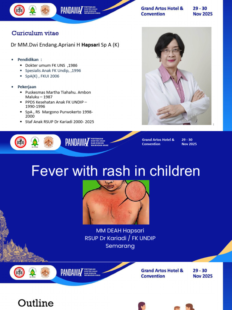 Fever With Rash in Children 301125 | PDF | Virology | Animal Virology