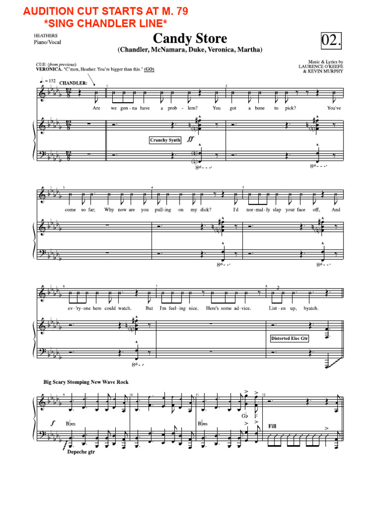 Candy Store - Sheet Music | PDF
