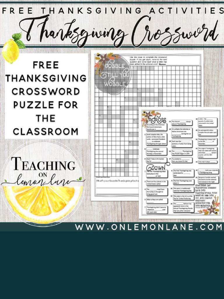 November Classroom Freebies Access | PDF