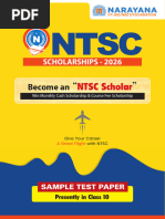 NSAT Sample Test Paper for Class 10 | PDF | Nervous System | Central ...