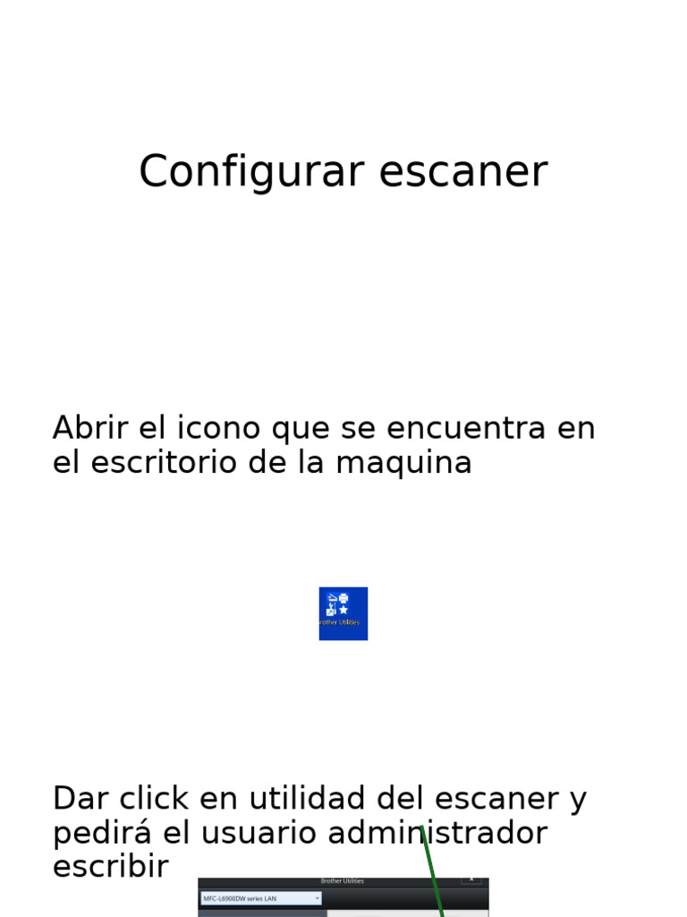 Configurar Escaner | PDF