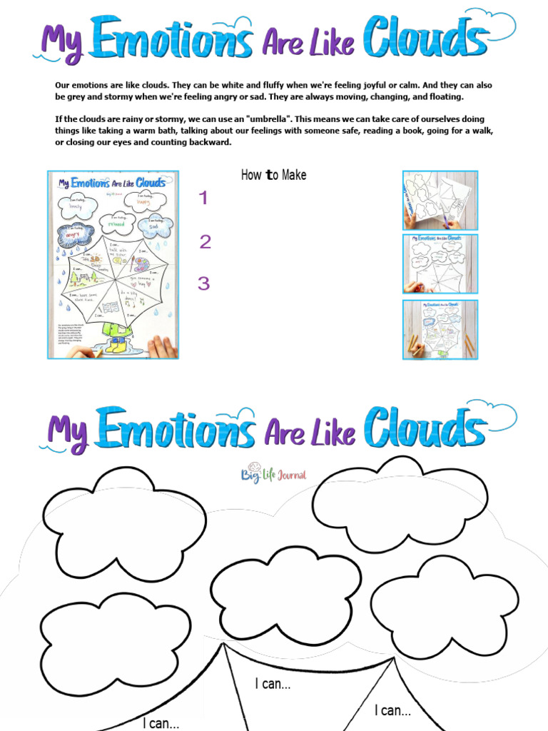 My Emotions Are Like Clouds | PDF
