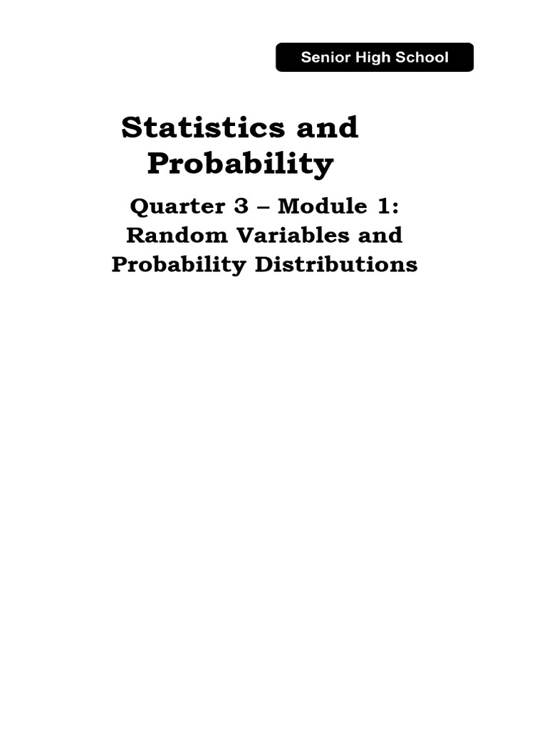 Statistics and Probability | PDF | Probability Theory | Probability ...
