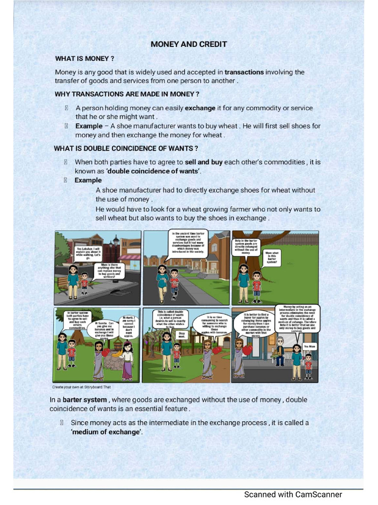 Money and Credit | PDF