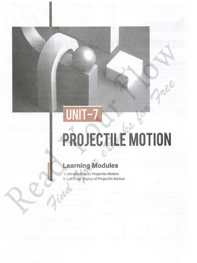 05 - Projectile Motion | PDF | Projectiles | Acceleration