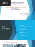 Operation Theater List Guidelines | PDF | Surgery | Sterilization ...