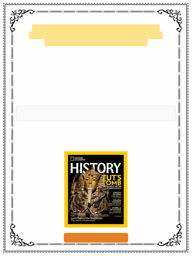 National Geographic History March April 2018 2nd Edition National ...