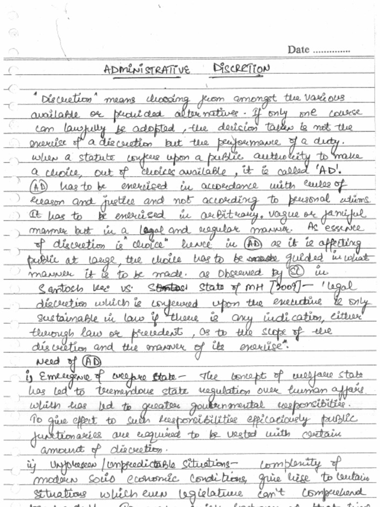 Admin Notes | PDF