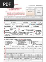 Primjer Molba Za Posao | PDF