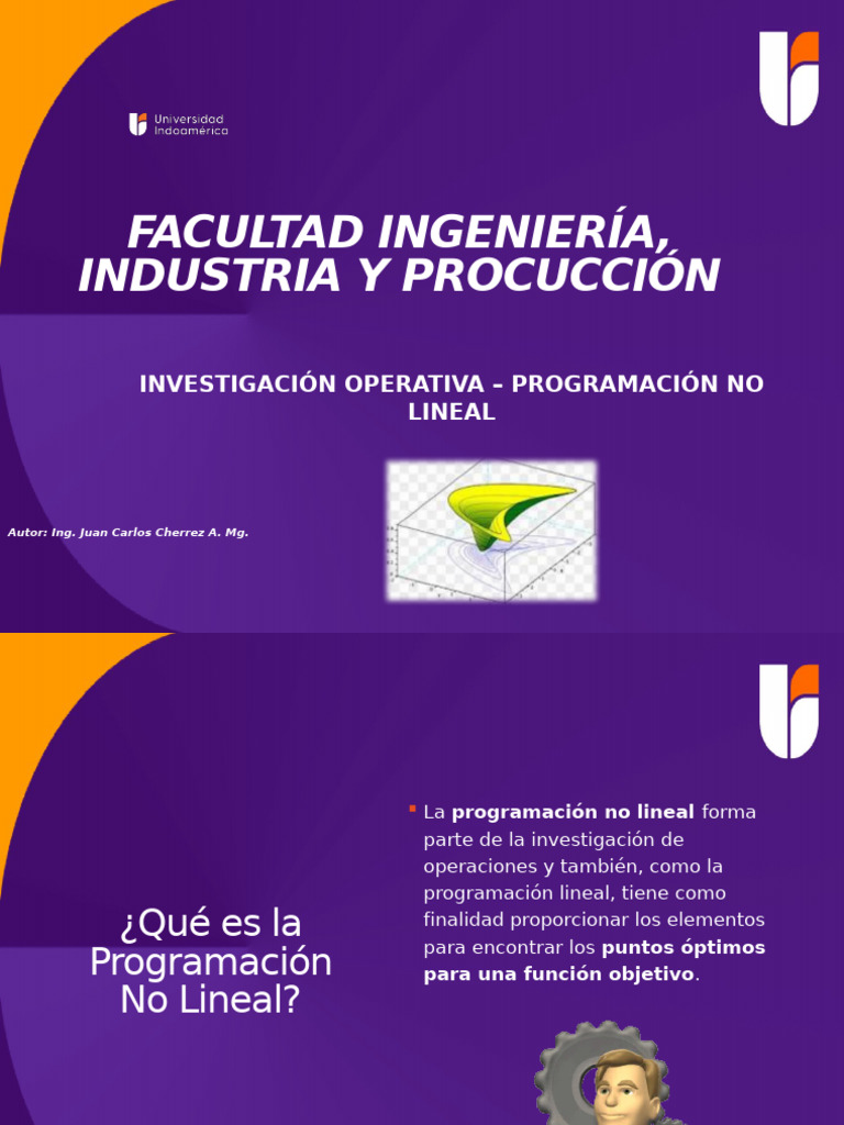 Clase Programación No Lineal | PDF | Programacion no lineal ...