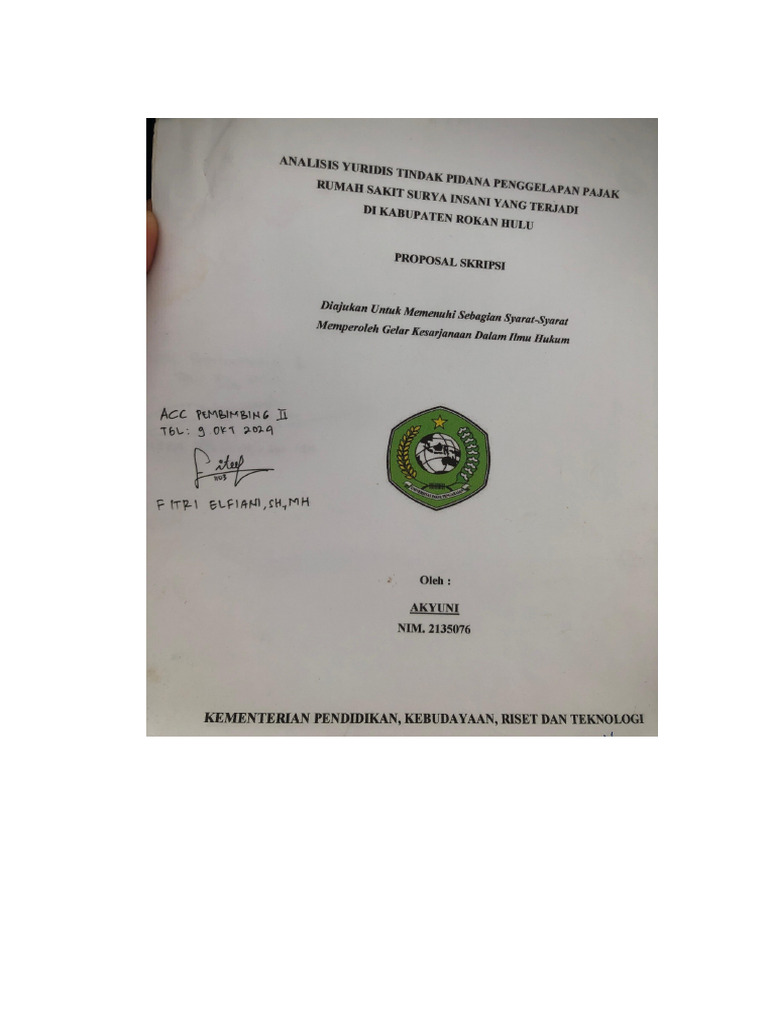 Acc Proposal Akyuni | PDF