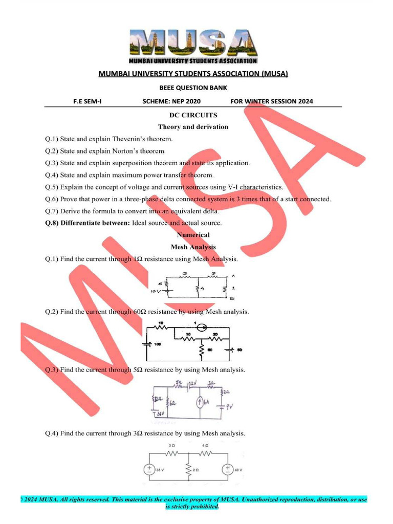 Beee Module 1 Musa | PDF