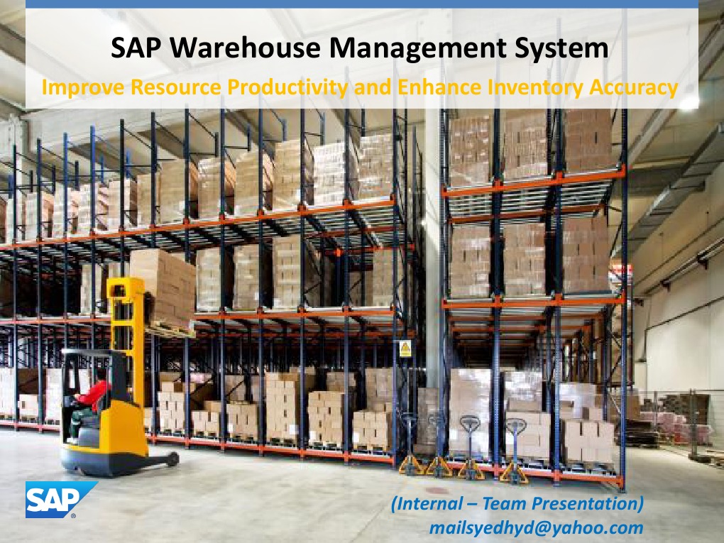 SAP Warehouse Management System (Internal Team Presentation) | PDF ...