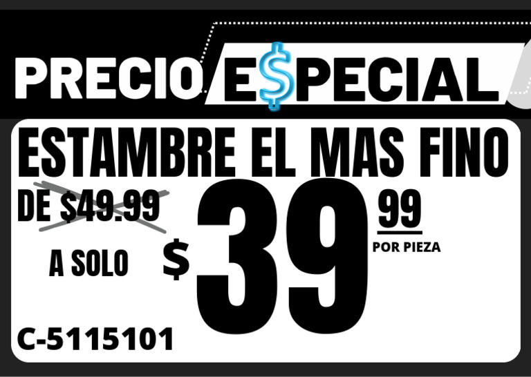 Estambre El Mas Fino | PDF