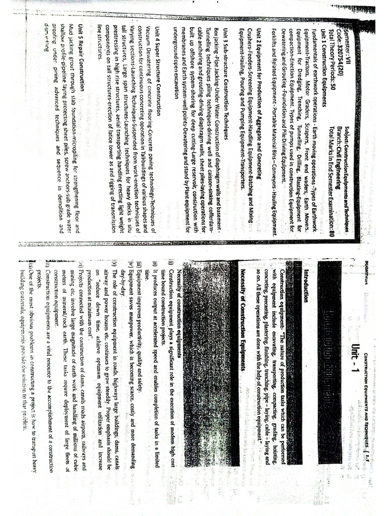CET Unit 1-1 | PDF
