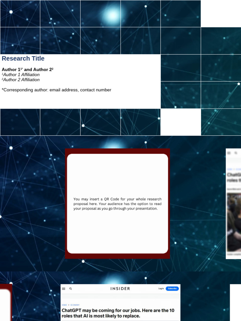 Template Research Proposal Presentation 1 | PDF | Learning