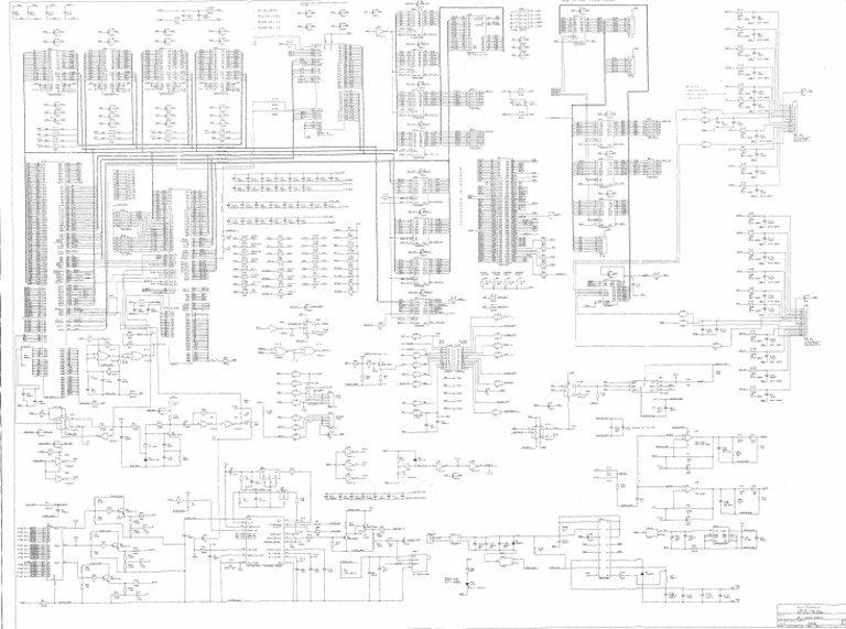 Atari Jaguar Schematic (Full) | PDF