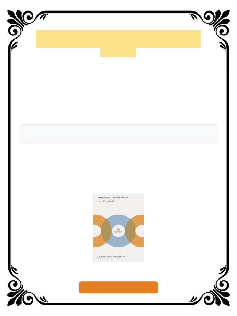 Anti Racist Social Work 4th Edition Lena Dominelli ebook full ebook ...