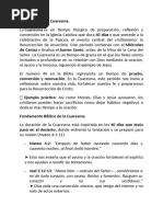 Tres Pilares de la Cuaresma | PDF