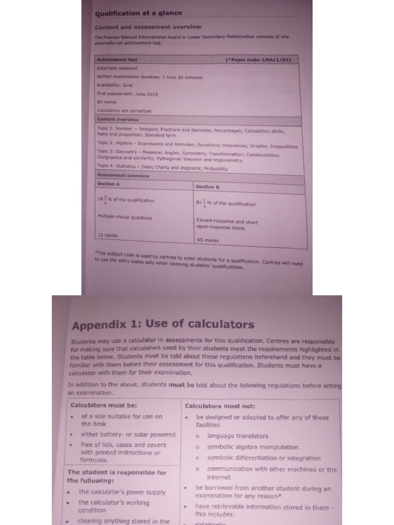 Edexcel Maths | PDF