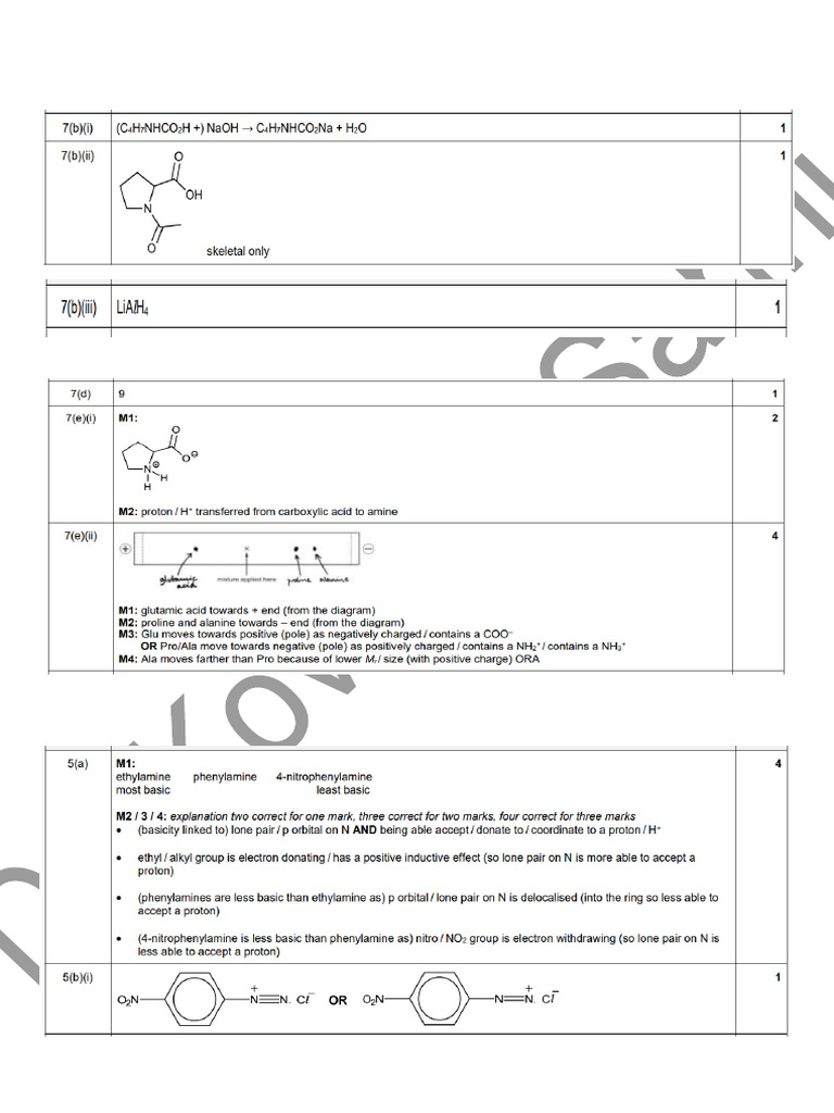 Organic Compounds Containing Nitrogen | PDF