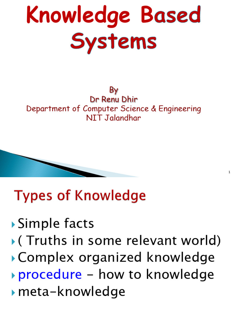 Knowledge Based Systems | PDF | Proposition | Knowledge Representation ...
