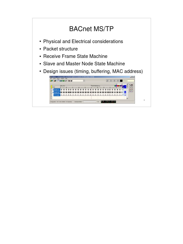 BACnet MSTP | PDF | Internet Architecture | Computer Networking