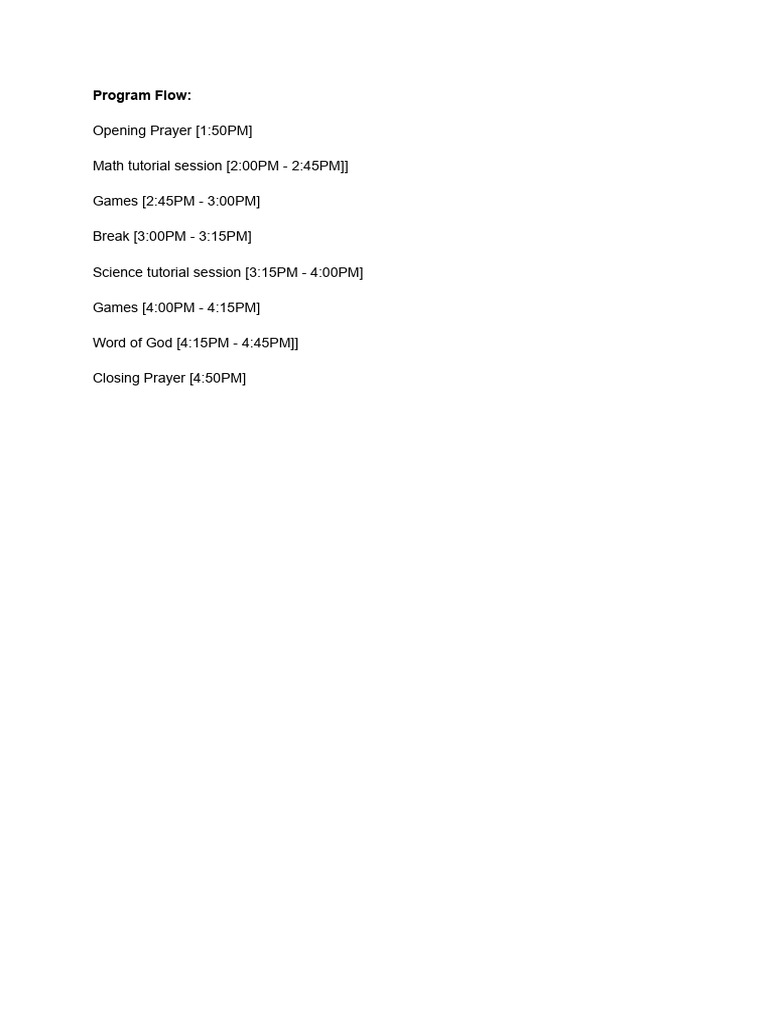 EduBoost - Program Flow | PDF