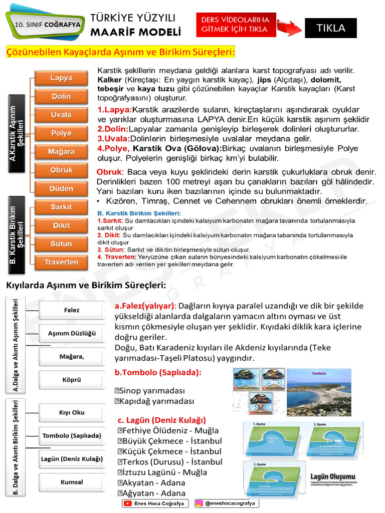 Sinif Cografya Dis Kuvvetler | PDF