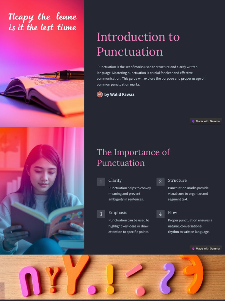 Mastering Punctuation for Clarity | PDF | Comma | Sentence (Linguistics)