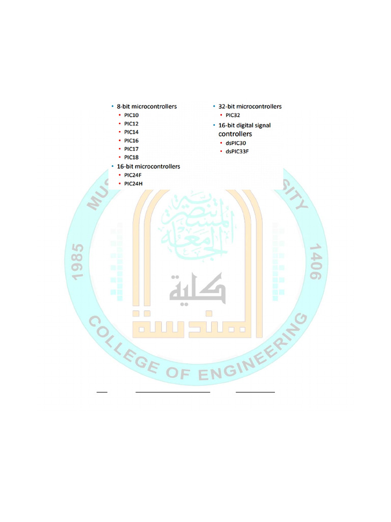 PIC Microcontroller Unit (PIC MCU) | PDF | Analog To Digital Converter ...