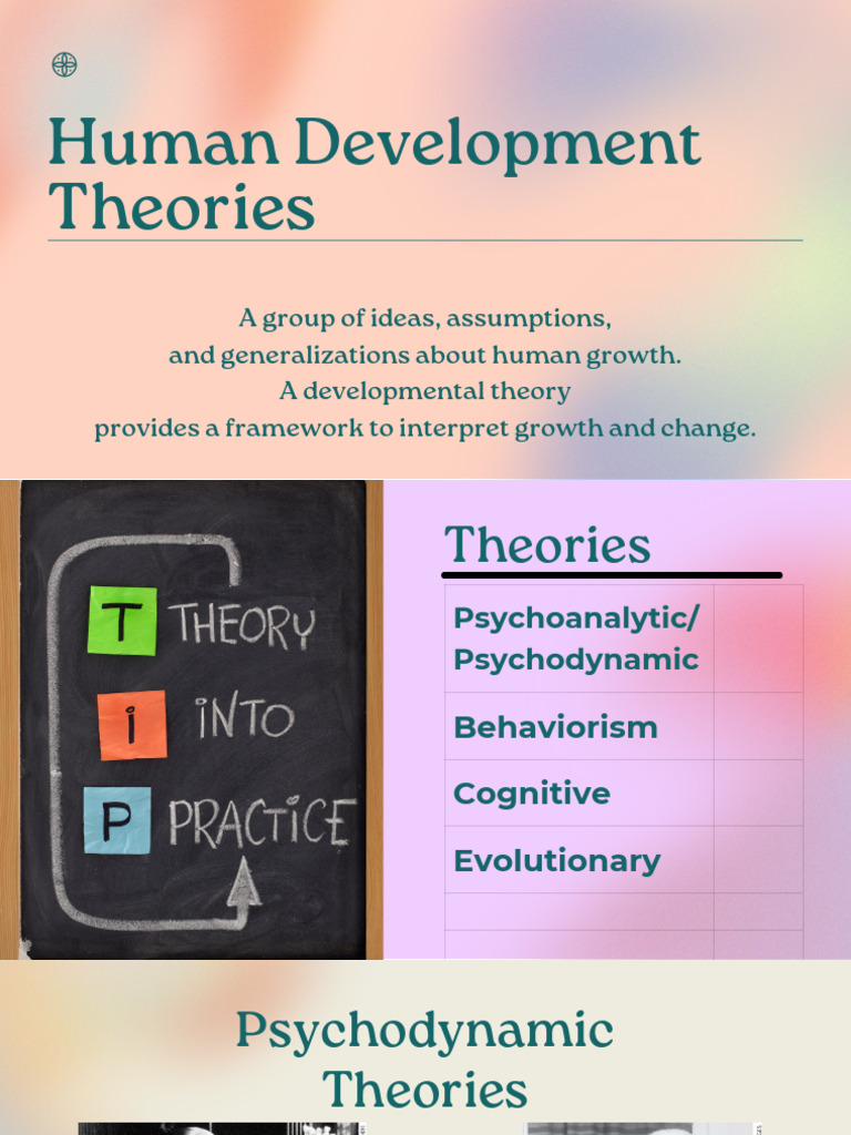 Human Development Theories Explained | PDF | Psychoanalysis | Human ...