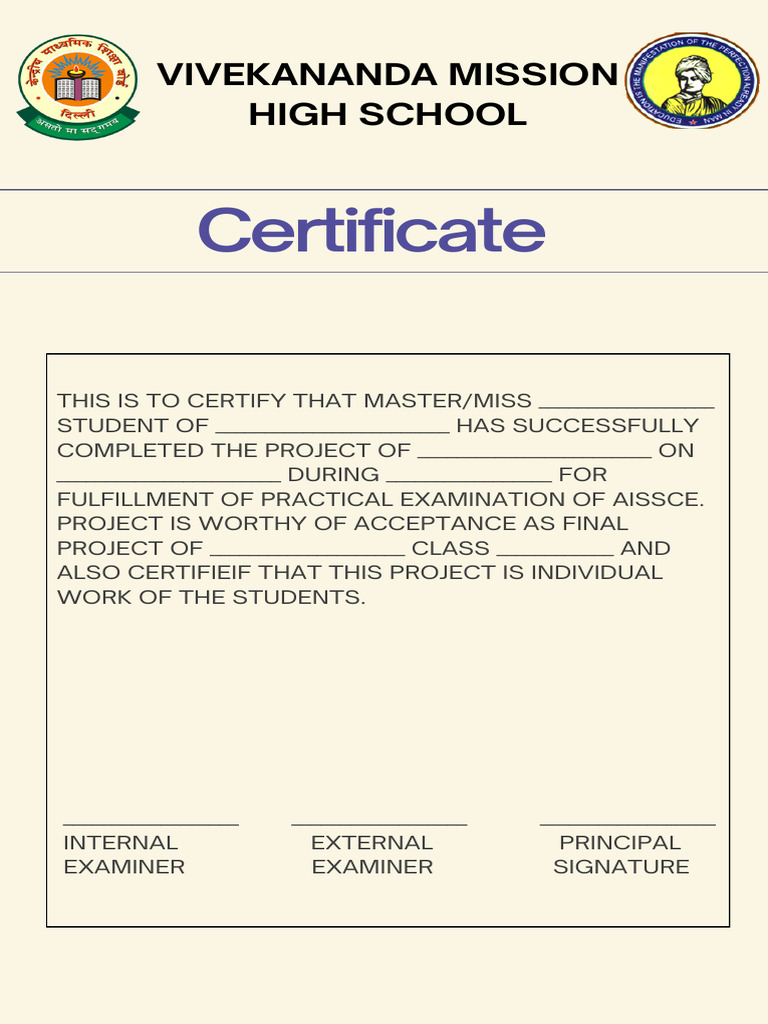Certificate | PDF | Refraction | Electromagnetic Radiation