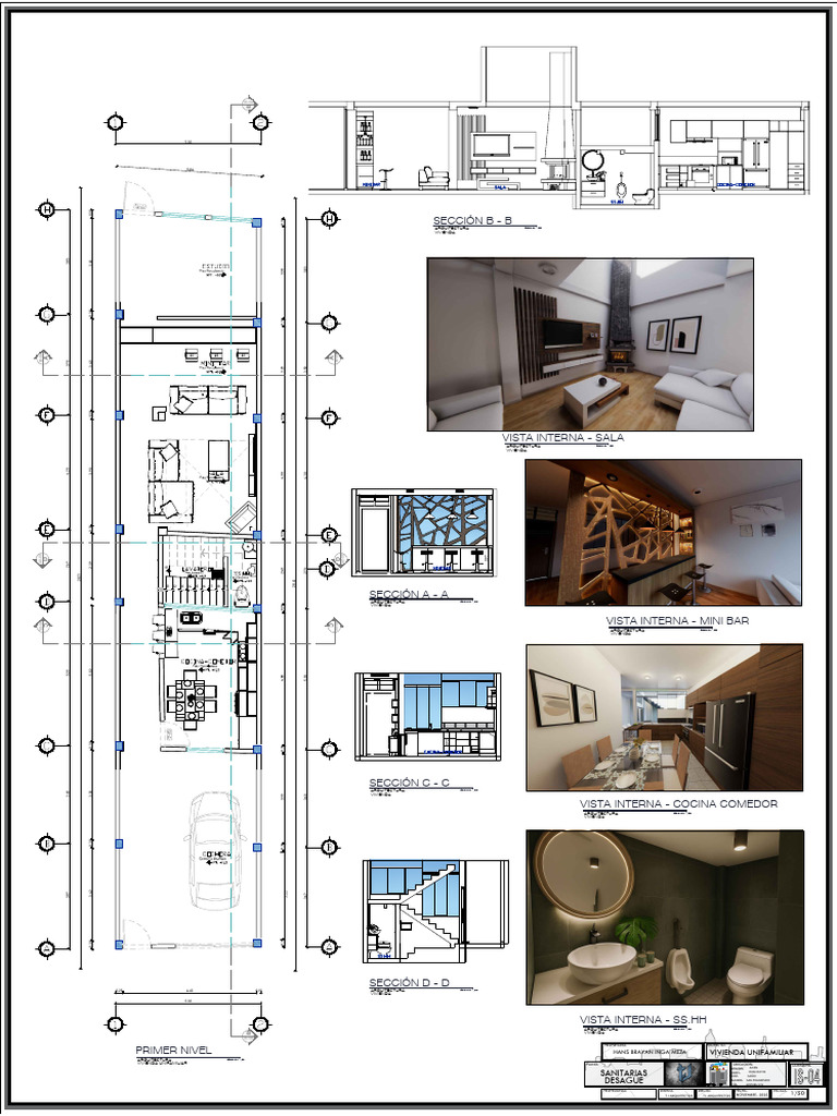 Plano de Arquitectura-model | PDF