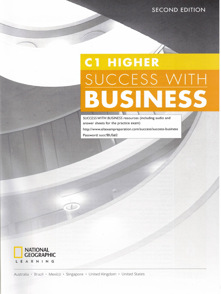 Success With Business c1 Higher Students Book 2nd Ed | PDF