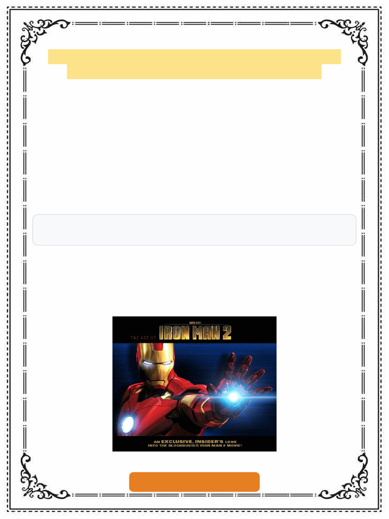 The Art of Iron Man 2 2nd Edition John Barber ebook complete archive ...