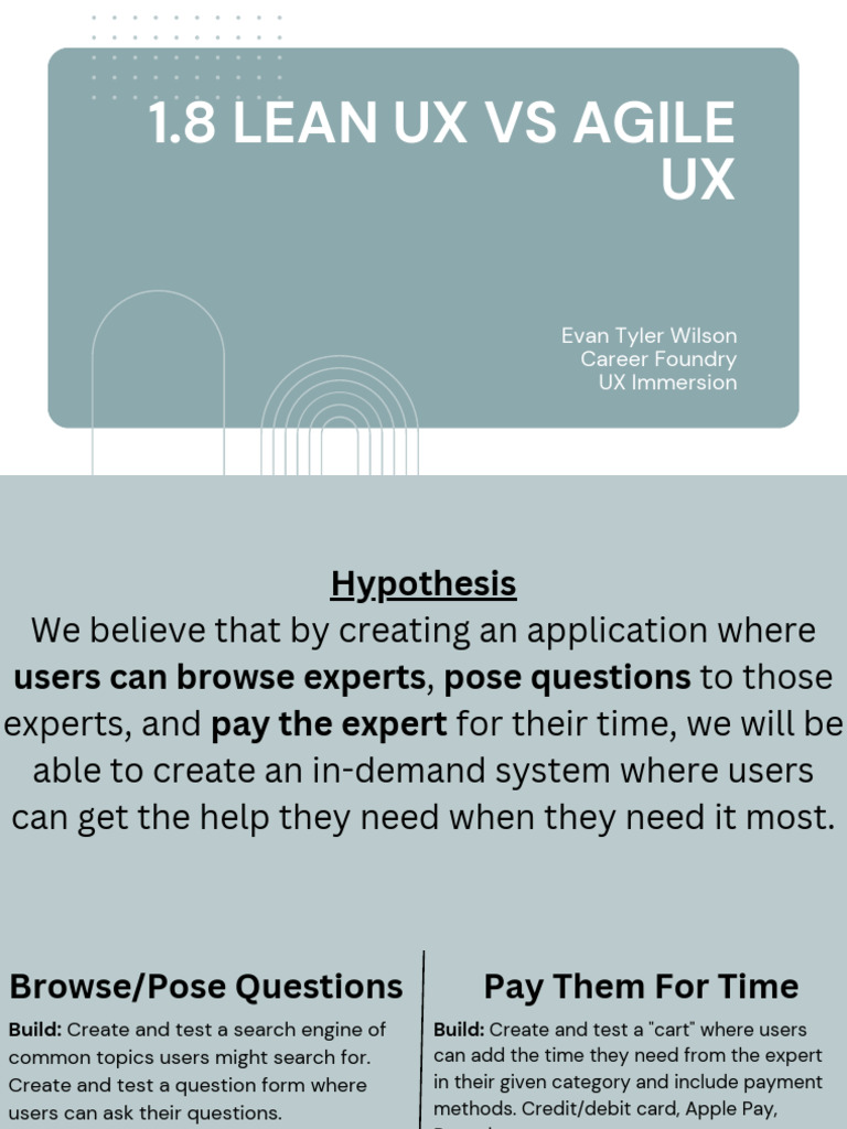 1.8 Lean UX Vs Agile UX | PDF | Scrum (Software Development) | Agile ...